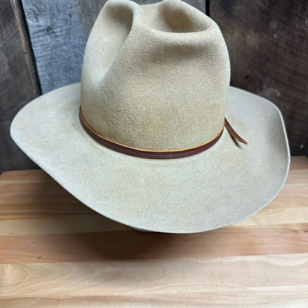 Accessories | Vintage 3x Beaver Tan Open Road Hat | Poshmark